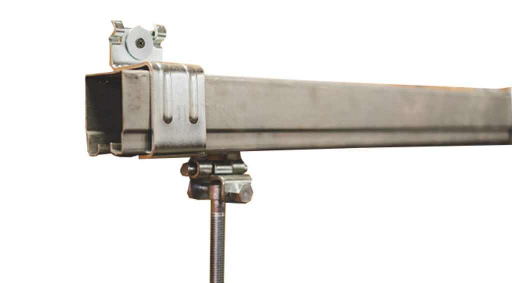 Galvanized Square Track - Cashmans