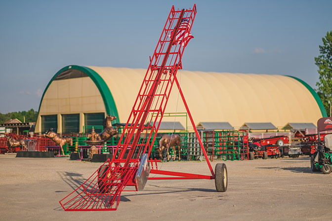 Bale Elevator Transport Kit with Hitch - Cashmans