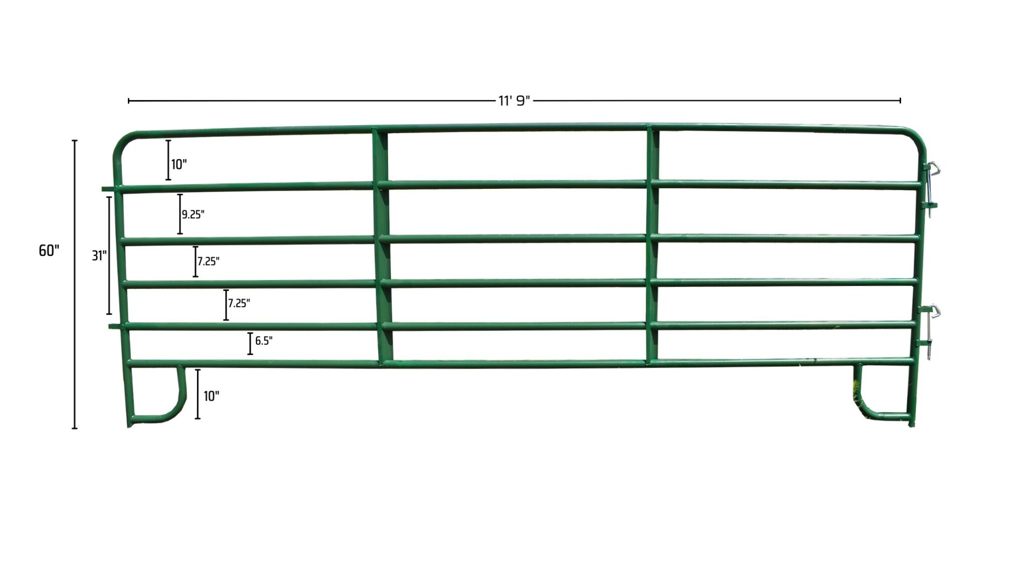 5' High Cashmans Corral Panel - Cashmans