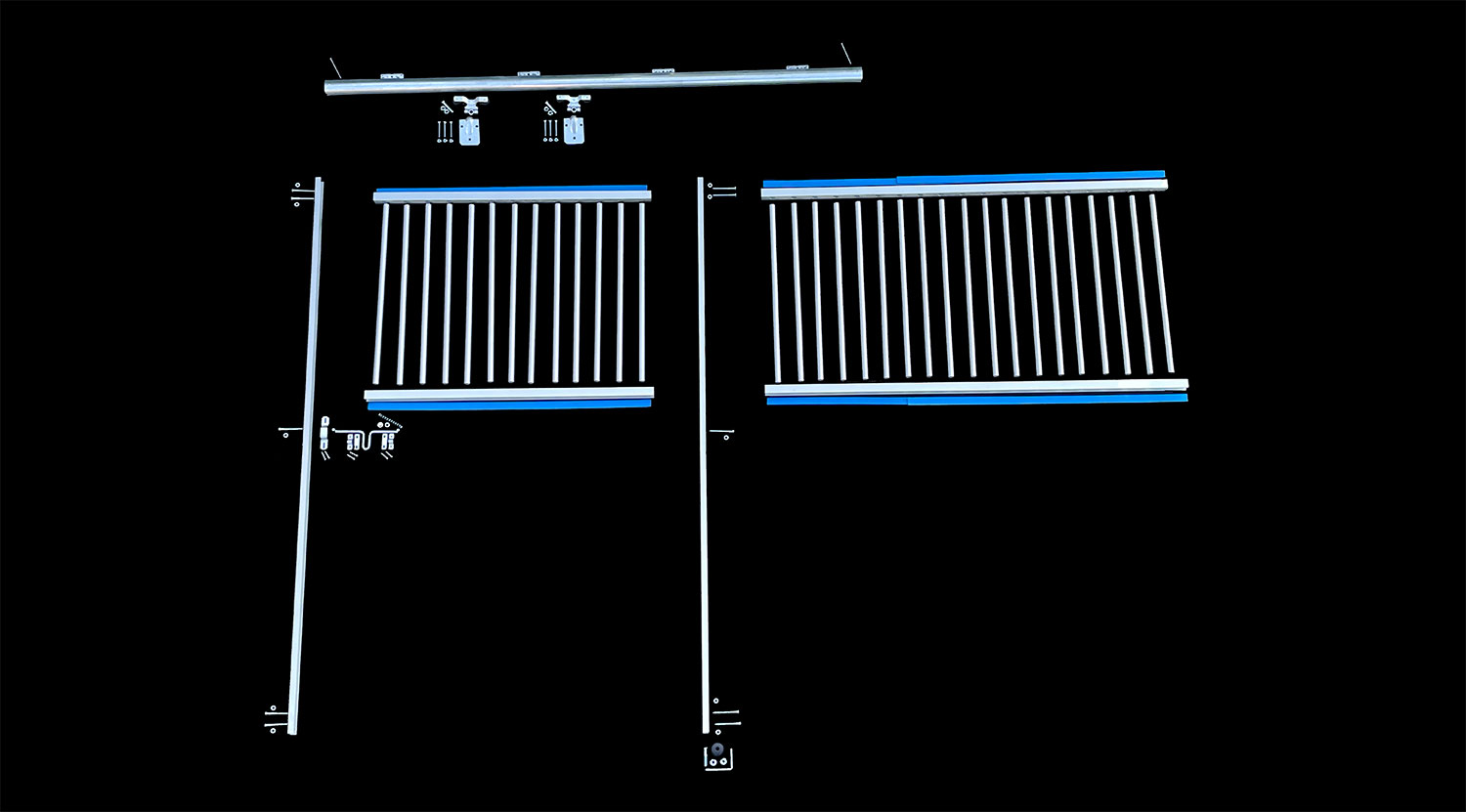 10' Aluminum Super Duty Stall Front - Cashmans
